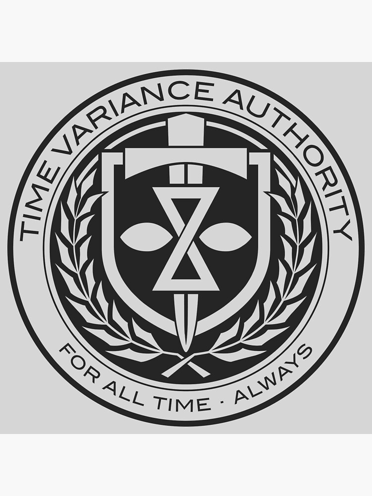 "TIME VARIANCE AUTHORITY" Poster for Sale by arcanafoundry | Redbubble