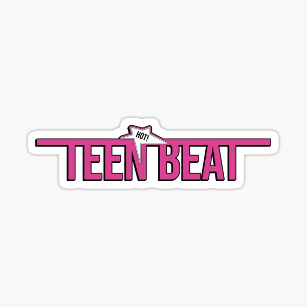 "TEEN BEAT 90s Teen Idol Magazine Fan Art" Sticker for Sale by ...