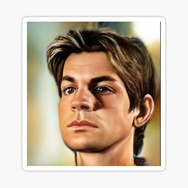 "BRIAN KINNEY QAF" Sticker by Bjorkyboy | Redbubble