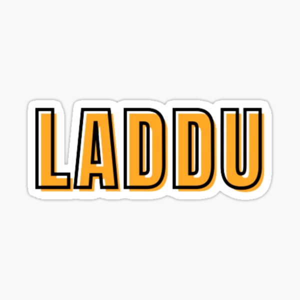 "Laddu Indian/Pakistani festive sweet " Sticker for Sale by ...