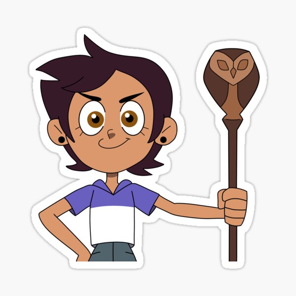 "Luz - The Owl House" Sticker for Sale by haileighamaya | Redbubble