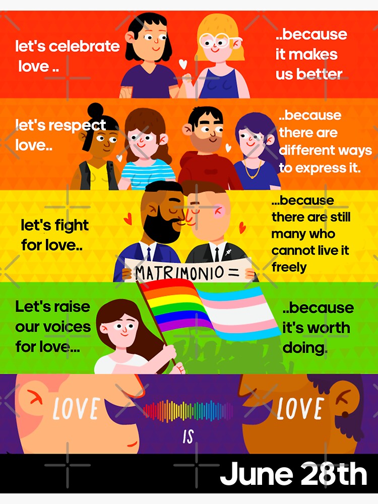 "International LGBT Q Pride Day June 28th" Sticker for Sale by ...