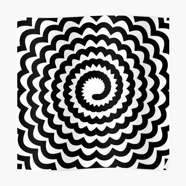 " hypnotic pattern 5e" Poster for Sale by badro07 | Redbubble