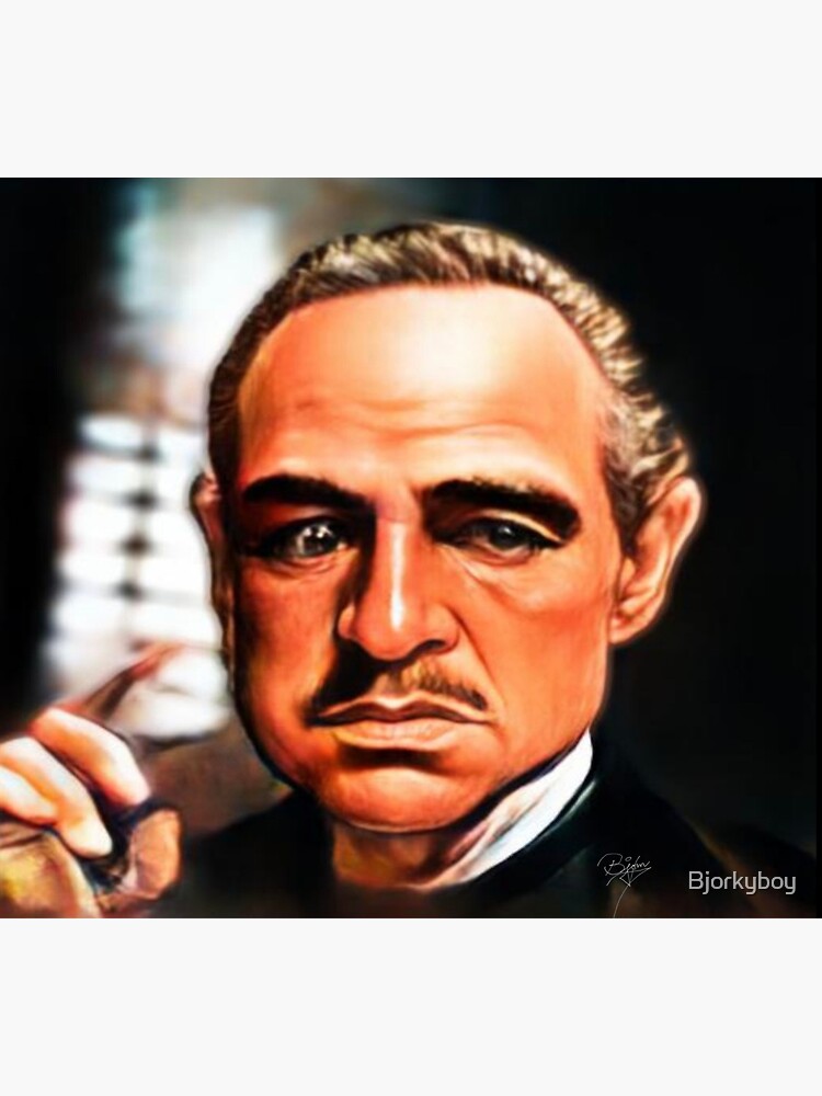 "DON CORLEONE " Sticker for Sale by Bjorkyboy | Redbubble