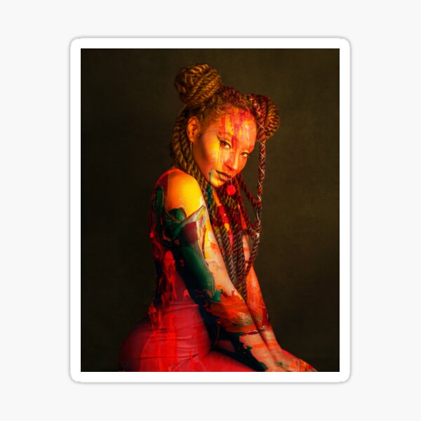 "Black Beauty" Sticker by Carlos30jk | Redbubble