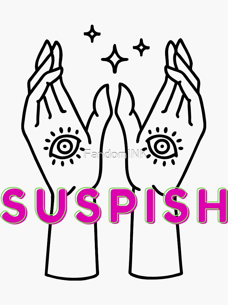 "True Crime 'Suspish' - Bailey Sarian" Sticker by FandomINK | Redbubble