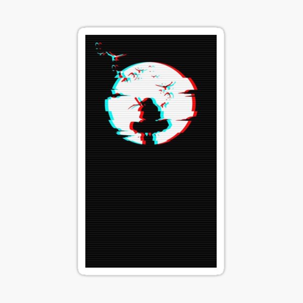 "Ninja glitch" Sticker for Sale by InkyFoox | Redbubble