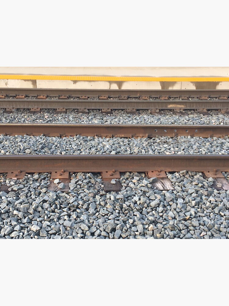 "Train tracks" Sticker for Sale by AnOtakusDream | Redbubble