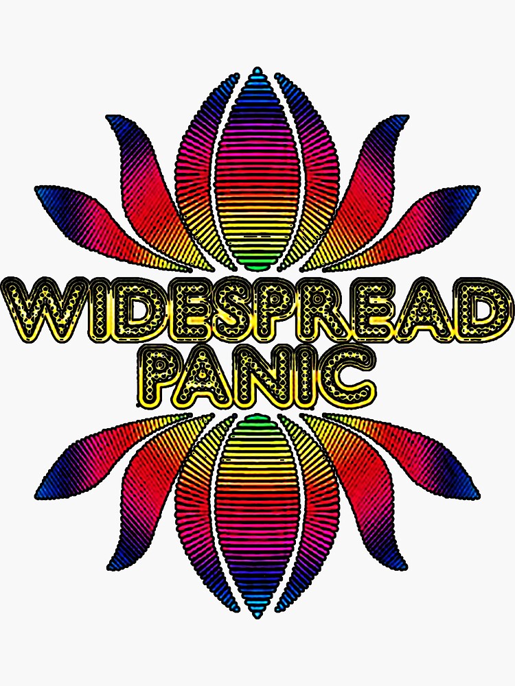 "Best of widespread panic logo Lotus flower" Sticker for Sale by ...