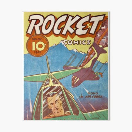 "ROCKET Superhero supernatural Classic Coomics Comic Book Cartoon ...
