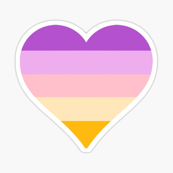 "Trixic Pride Heart" Sticker for Sale by echohicks1117 | Redbubble