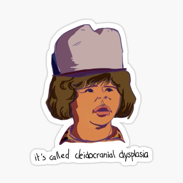 "Stranger Things Dustin" Sticker by Jeanti | Redbubble