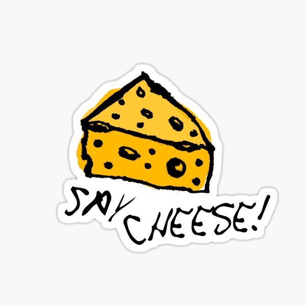 Say Cheese sticker Other Assemblage Art & Collectibles Mixed Media ...