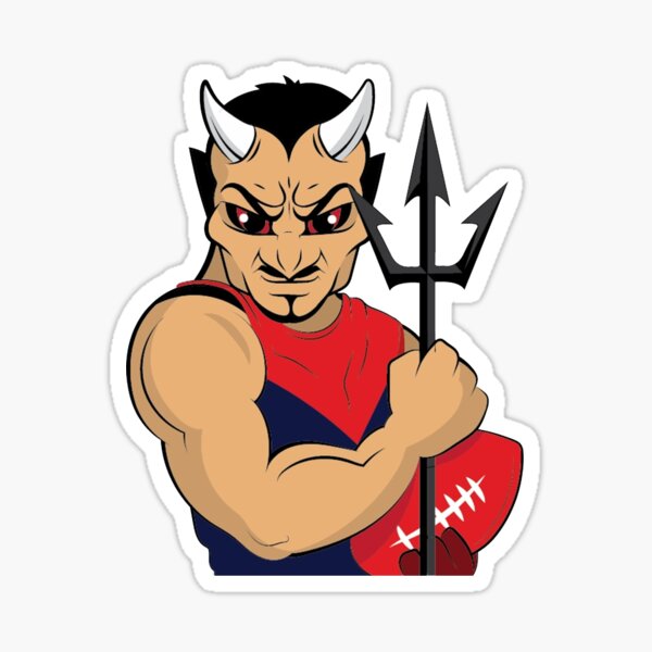 Melbourne Demons Stickers | Redbubble