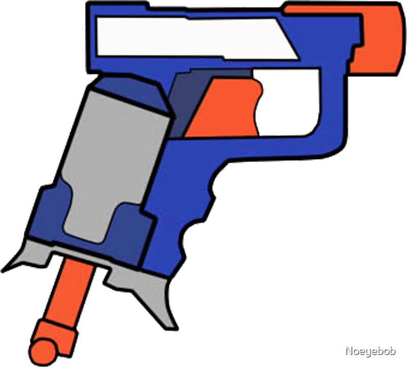 Nerf Gun: Stickers | Redbubble