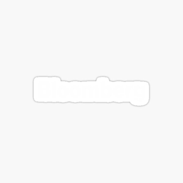 "BEST SELLING - bloomberg logo" Sticker for Sale by WaltersBest | Redbubble