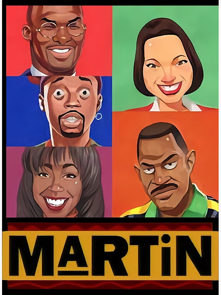 "Martin Show Tv Family " Poster for Sale by ronEnyla88 | Redbubble