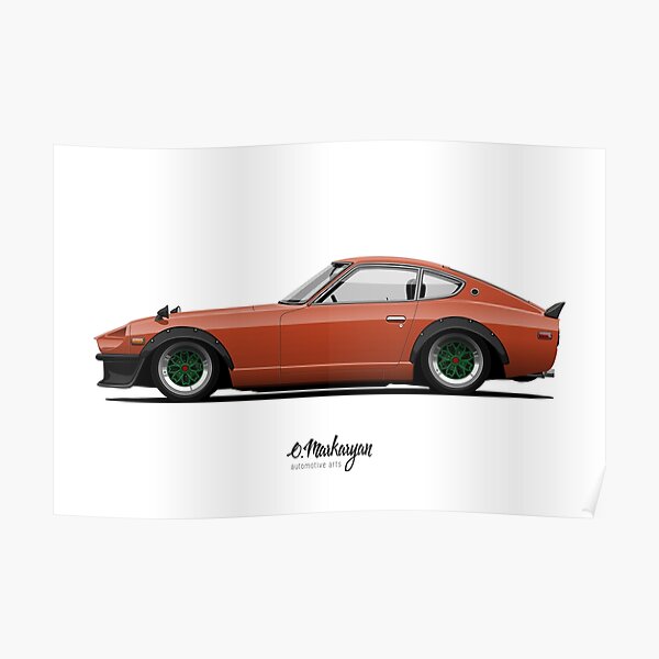 "280Z" Poster for Sale by OlegMarkaryan | Redbubble