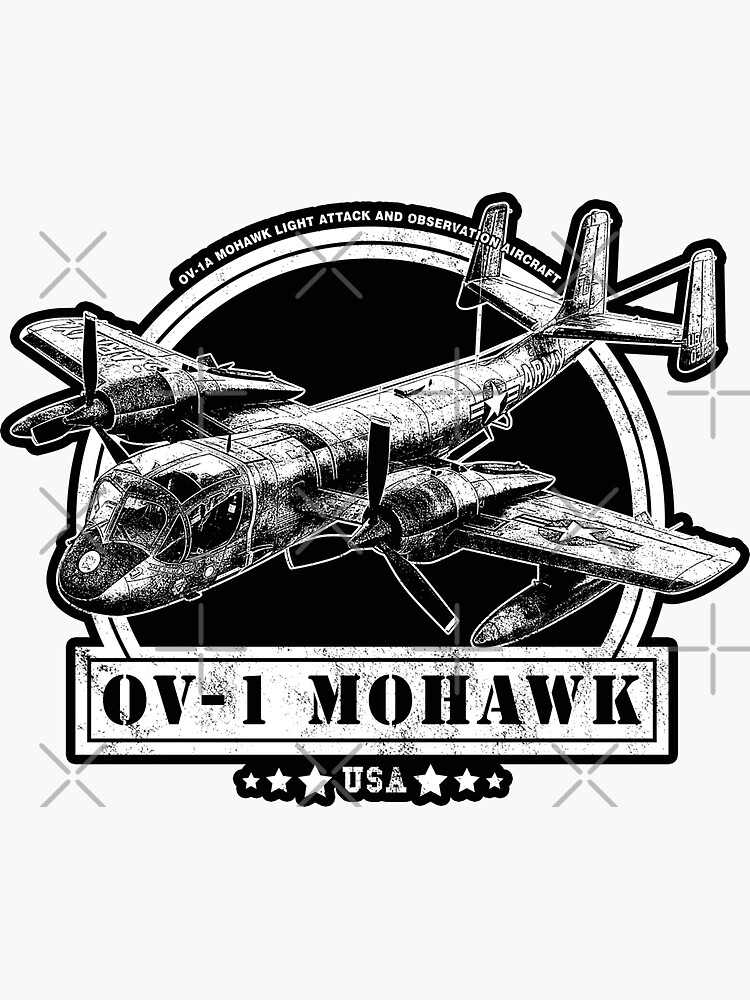 "OV-1 Mohawk" Sticker for Sale by RycoTokyo81 | Redbubble
