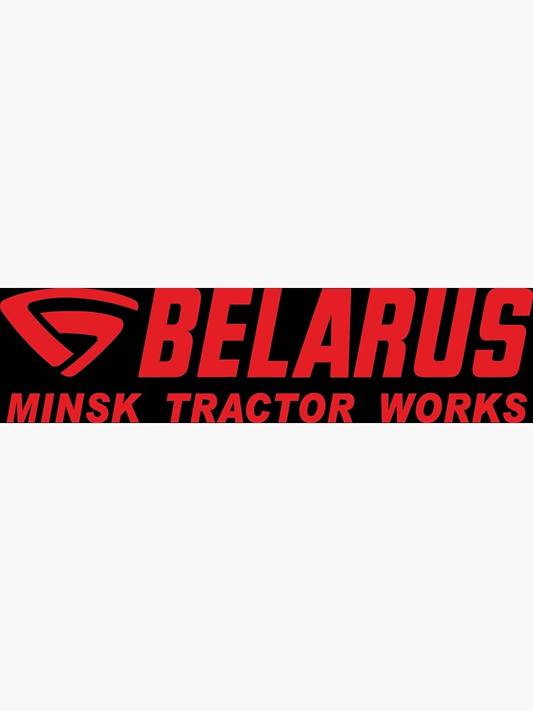 "TRACTOR-BELARUS TRACTORS LOGO" Art Print for Sale by HeleWalker | Redbubble