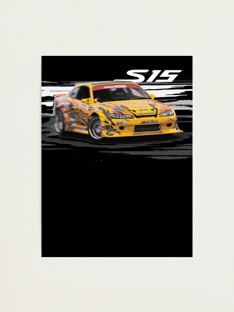 "jdm nissan silvia s15 adam lz pro 1 Formula D car" Photographic Print ...