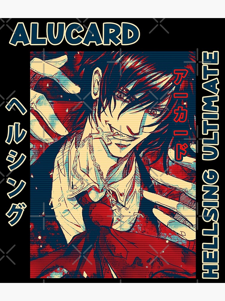 Póster «Gráfico Hellsing Vampire Manga Ultimate - Alucard» de ...