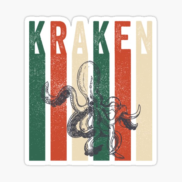 "Kraken" Sticker by CometDesign | Redbubble