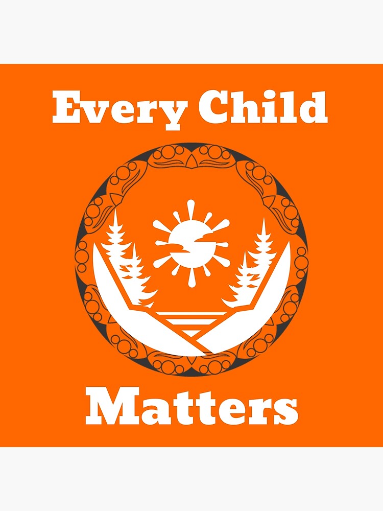 "Orange shirt day-Every Child Matters" Art Print by VJKTees | Redbubble