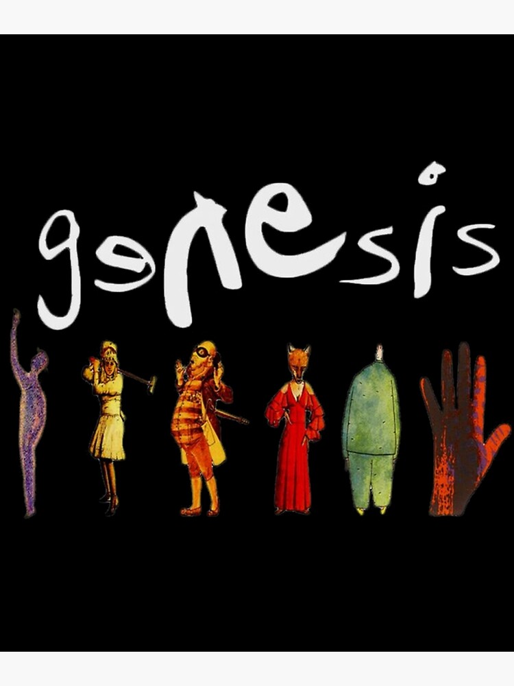 "Genesis Band" Poster for Sale by HurtBillta | Redbubble