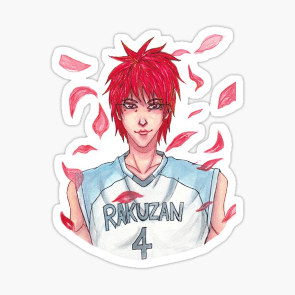 "AKASHI SEIJUROU " Sticker for Sale by FranklinNA | Redbubble