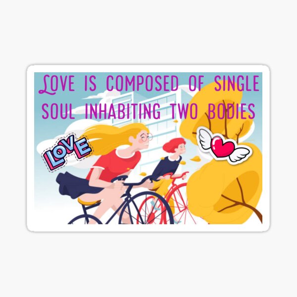 "Funny Modern love ?" Sticker by KASHOKGAYA3 | Redbubble