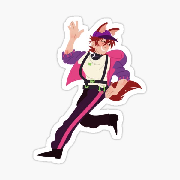 "Rinne Amagi Fox Costume" Sticker for Sale by najwa-artsy | Redbubble