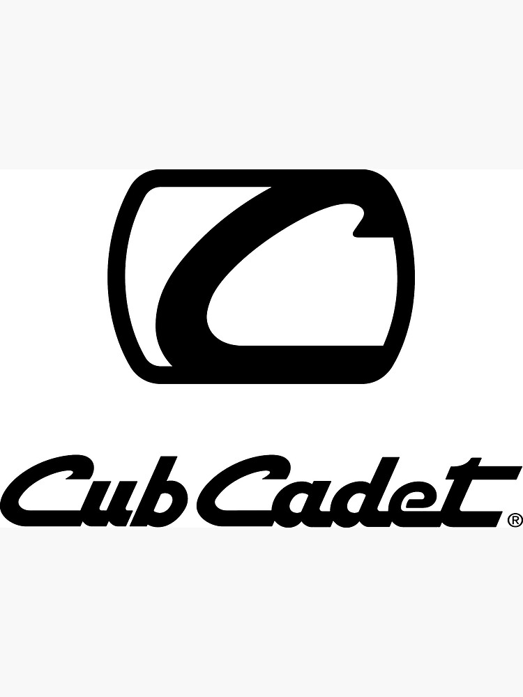 "TRACTOR-CUB CADET POTRAIT LOGO" Art Print for Sale by BenjamYoung ...