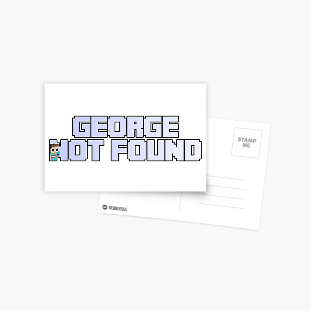 "GeorgeNotFound Minecraft Youtuber Dream SMP George Not Found Youtube ...