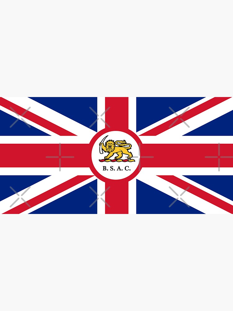 "Flag of the British South Africa Company (BSAC)" Sticker for Sale by ...