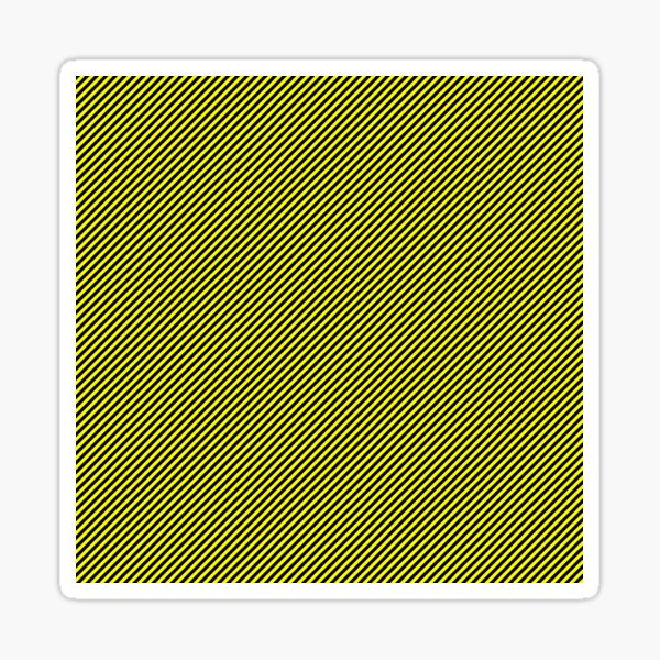 "black and yellow stripes" Sticker for Sale by chiru-varshith | Redbubble