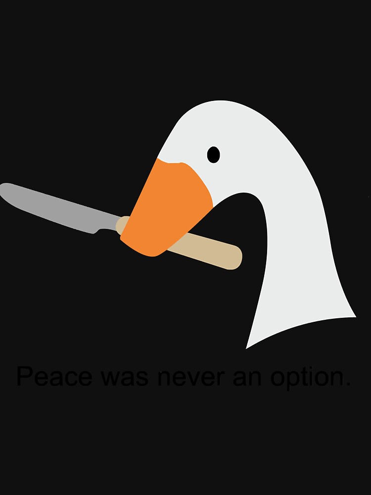 "Untitled Goose Game Knife | Gift T-Shirt" T-shirt for Sale by caramare ...
