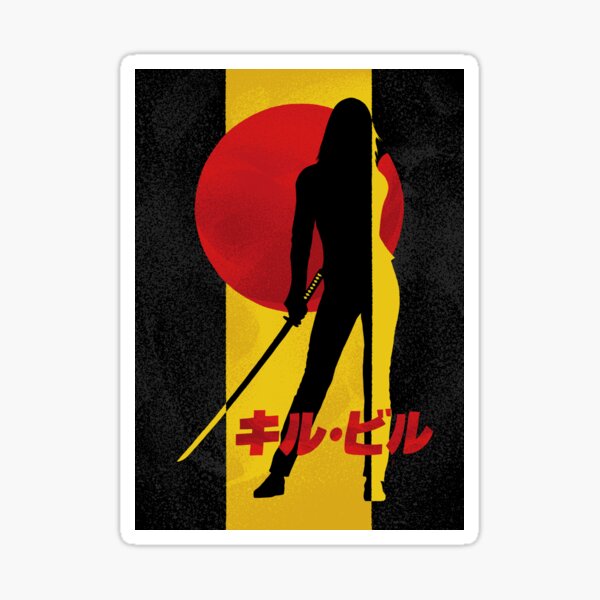 "Kill Bill" Sticker for Sale by n-abakumov | Redbubble