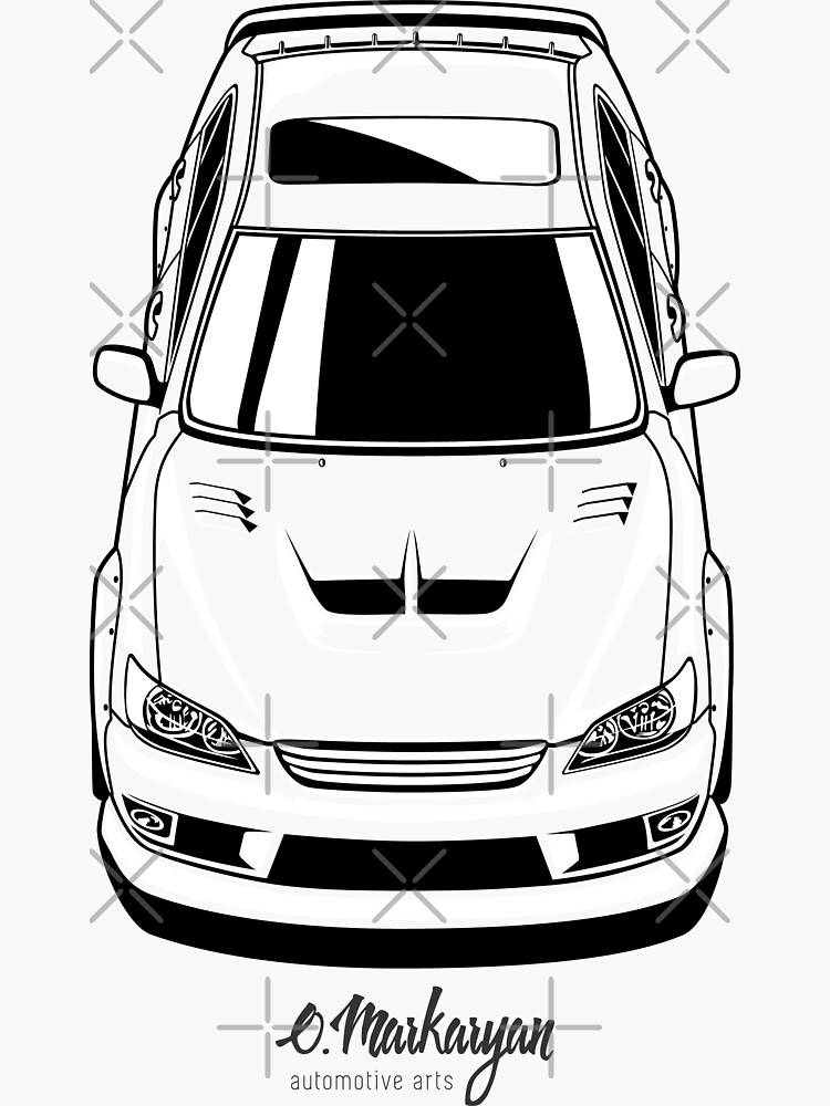 "Altezza / IS" Sticker for Sale by OlegMarkaryan | Redbubble