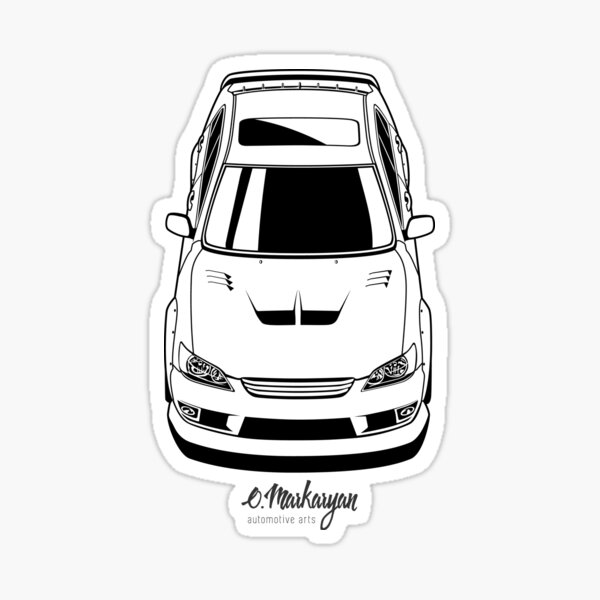 "Altezza / IS" Sticker for Sale by OlegMarkaryan | Redbubble