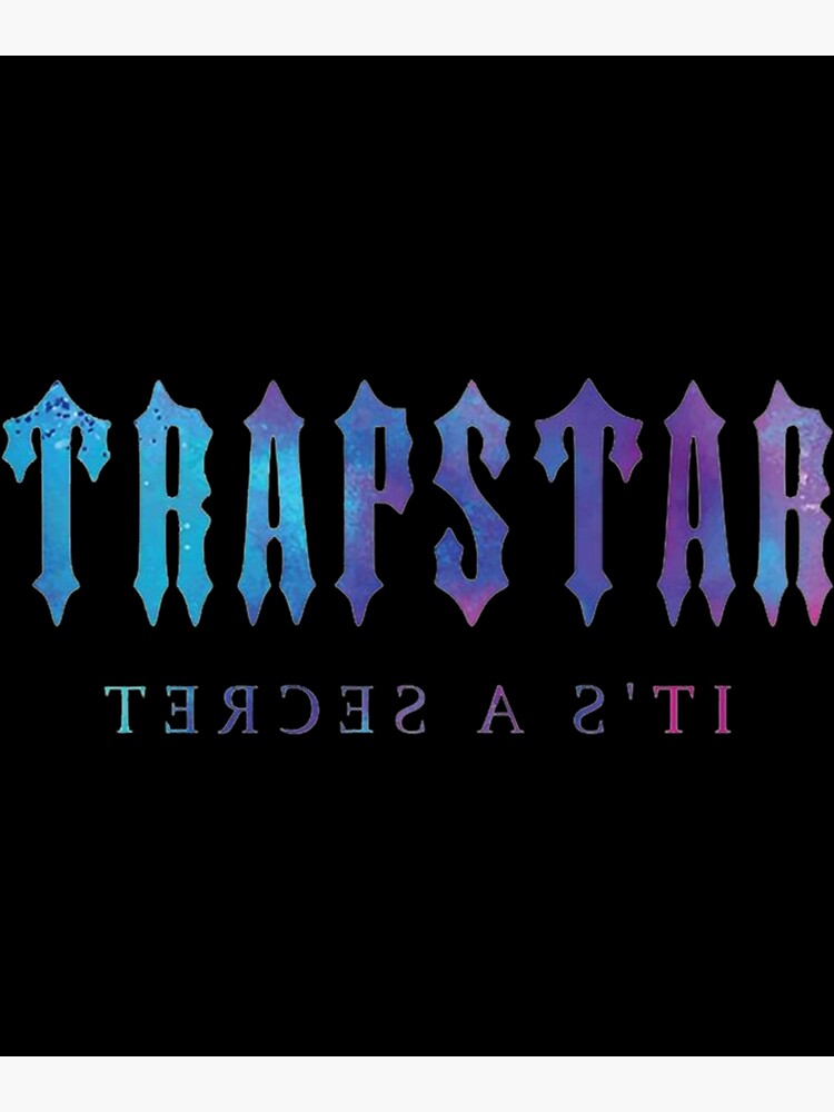 "TRAPSTAR" Poster by HaayBracken | Redbubble