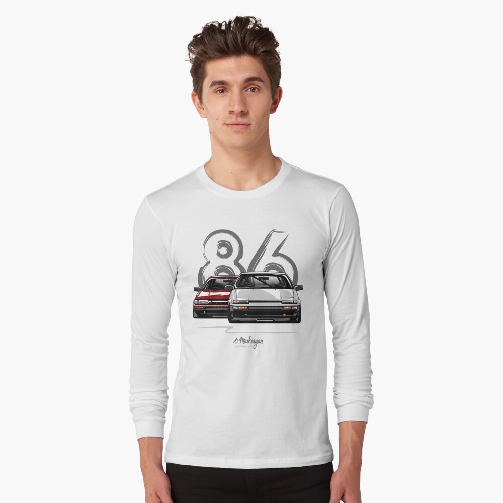 "AE86 hachi roku" Sticker for Sale by OlegMarkaryan | Redbubble