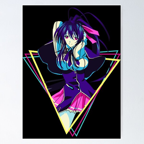 "High School DxD - Akeno Retro " Poster for Sale by Earnhart02 | Redbubble