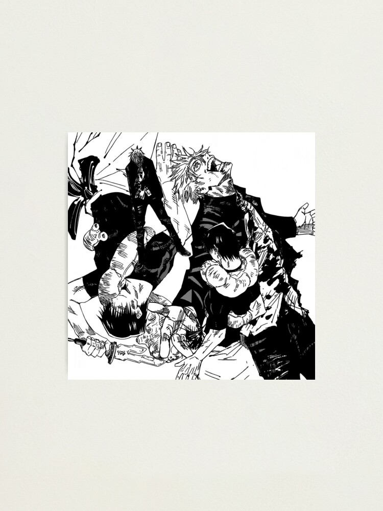"Crazy Duo Gojo & Toji | Jujutsu Kaisen" Photographic Print by AoiDoi ...