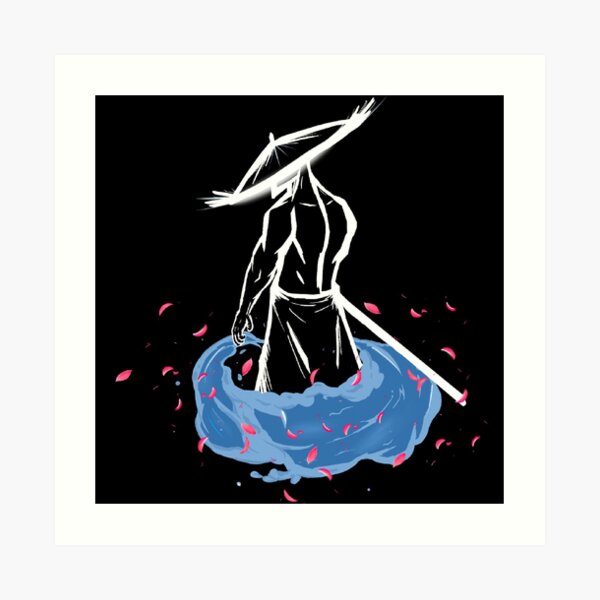 "Straw Hat Ronin" Art Print by YoTome | Redbubble