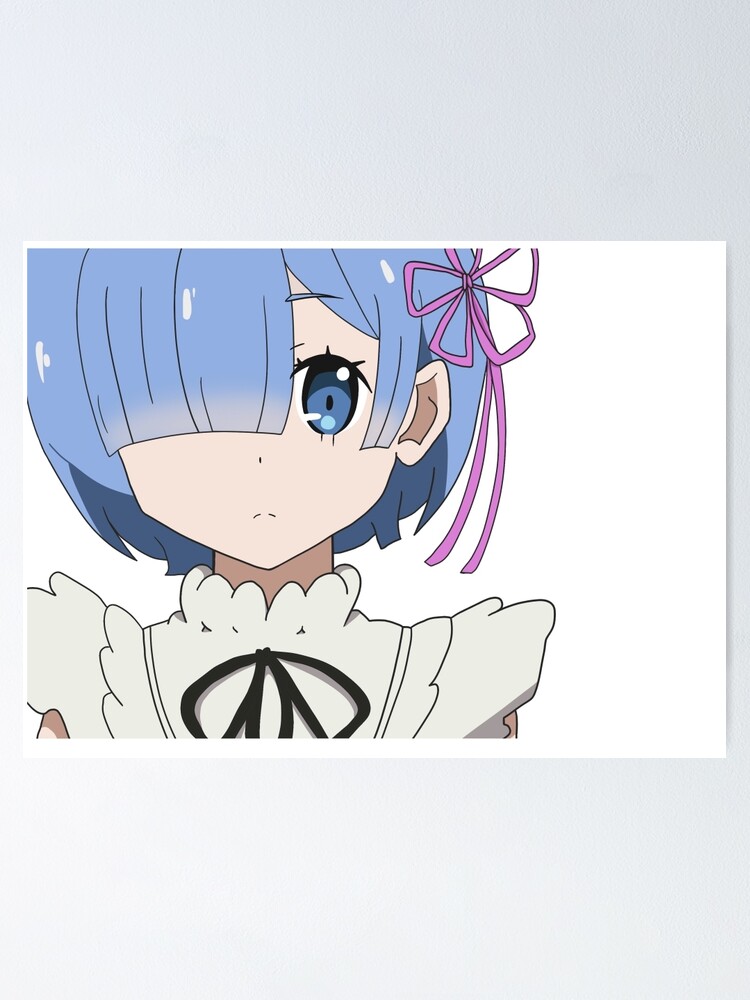 "Rem - Re:Zero" Poster for Sale by moontwist11 | Redbubble