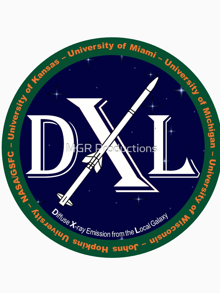 "Diffuse X-ray emission from the Local galaxy (DXL) Mission Logo" T ...