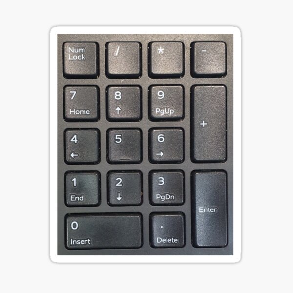 "Key Pad" Sticker for Sale by FotoGraffy | Redbubble