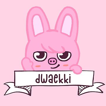 "stray kids skzoo (changbin) dwaekki " Poster for Sale by kpopular ...