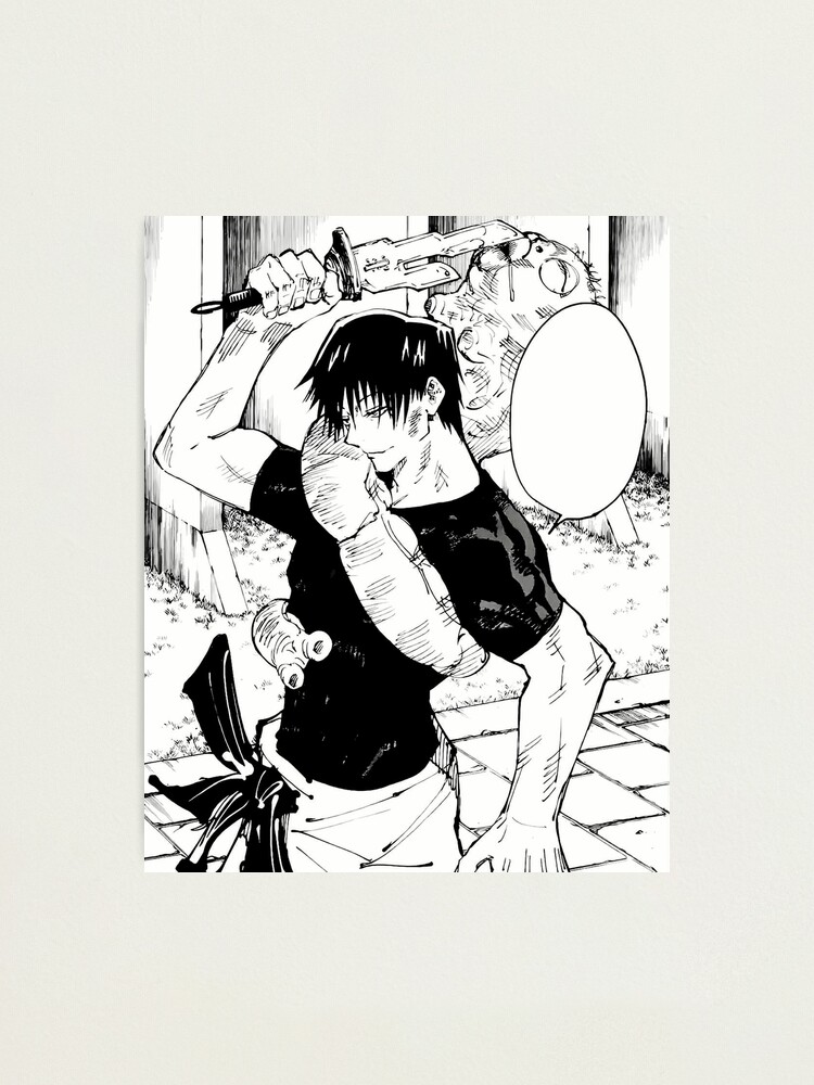 Lámina fotográfica «Toji Manga Panel | Jujutsu Kaisen» de AoiDoi ...